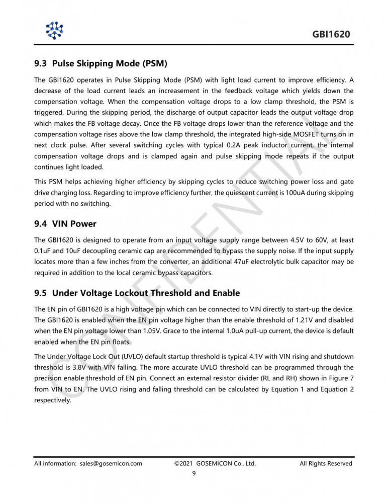 GBI1620MOAR datasheet page 9