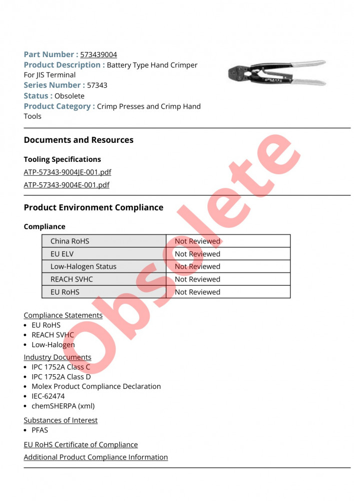 573439004 tooling document preview, page 1