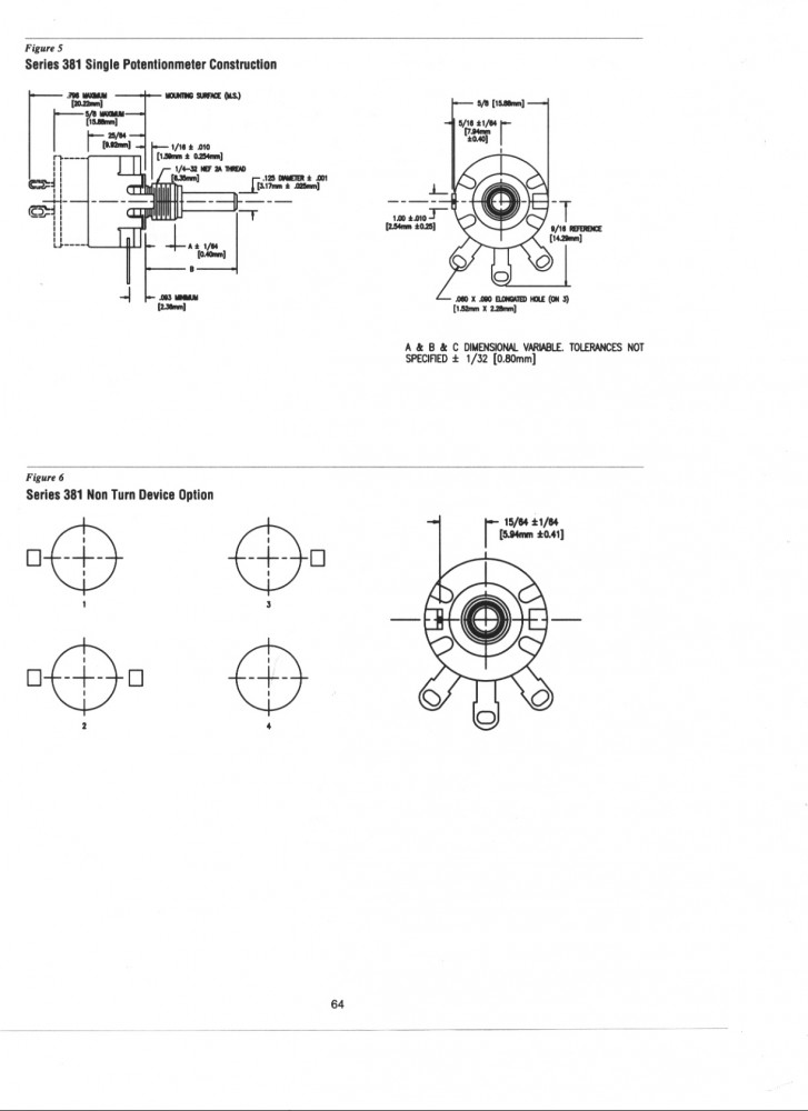 Honeywell Series 381 technical document page 5