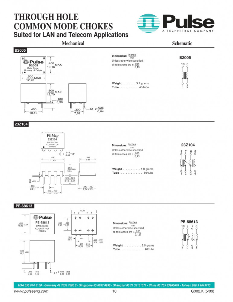 23Z104SM technical document page 10