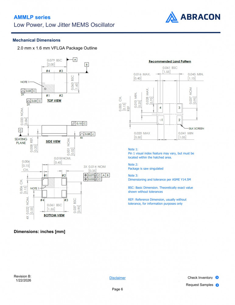 Technical document page 6