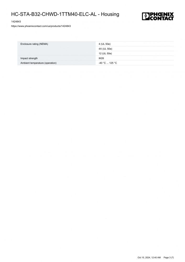 Phoenix Contact 1424843 technical document page 3