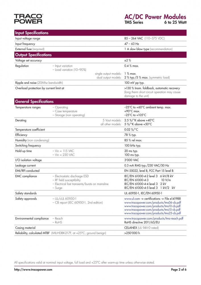 TMS series document page 2