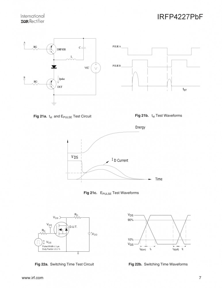 IRFP4227PBF datasheet page 7