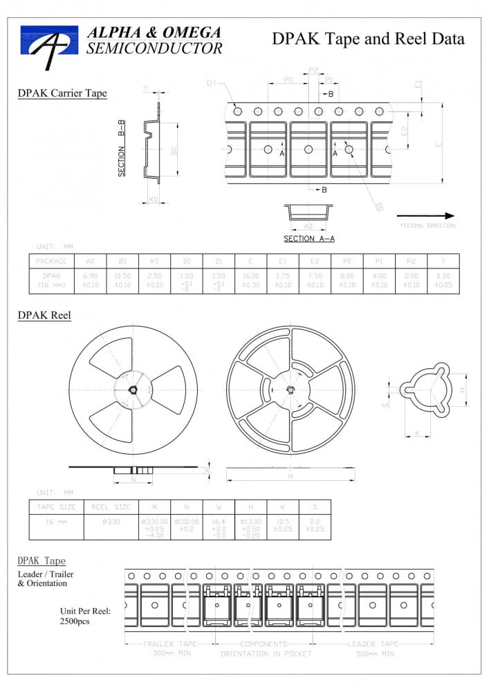 AOD407 datasheet page 9