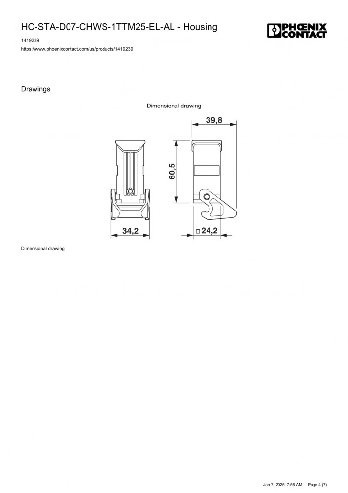 Phoenix Contact 1419239 product documentation page 4