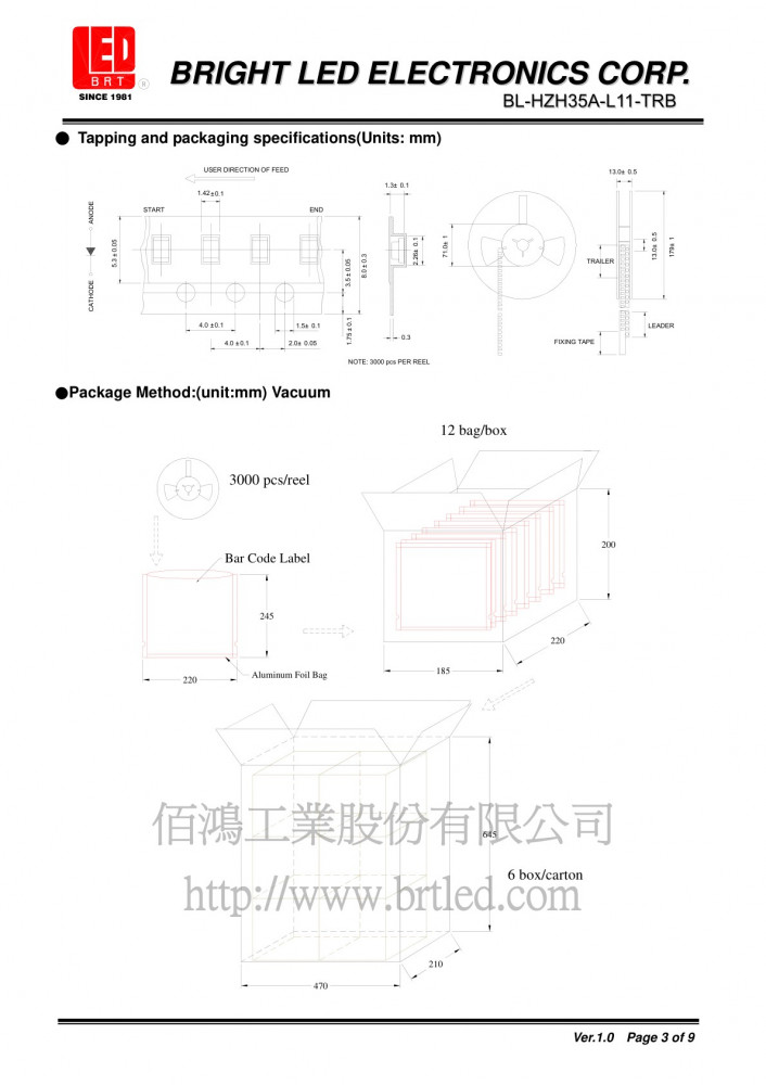 BL-HZH35A-L11-TRB datasheet page 4