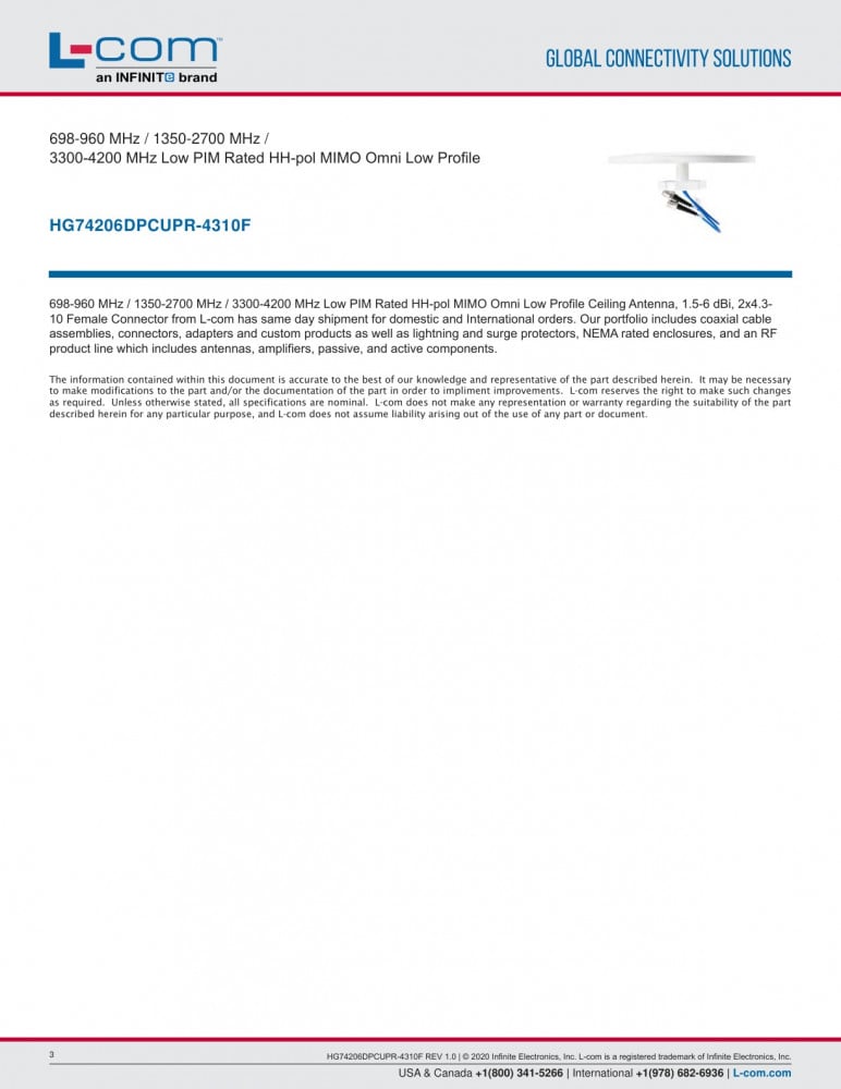 HG74206DPCUPR-4310F technical document page 3