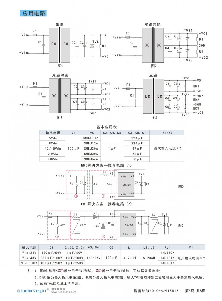 RM150-110S24W technical document page 6