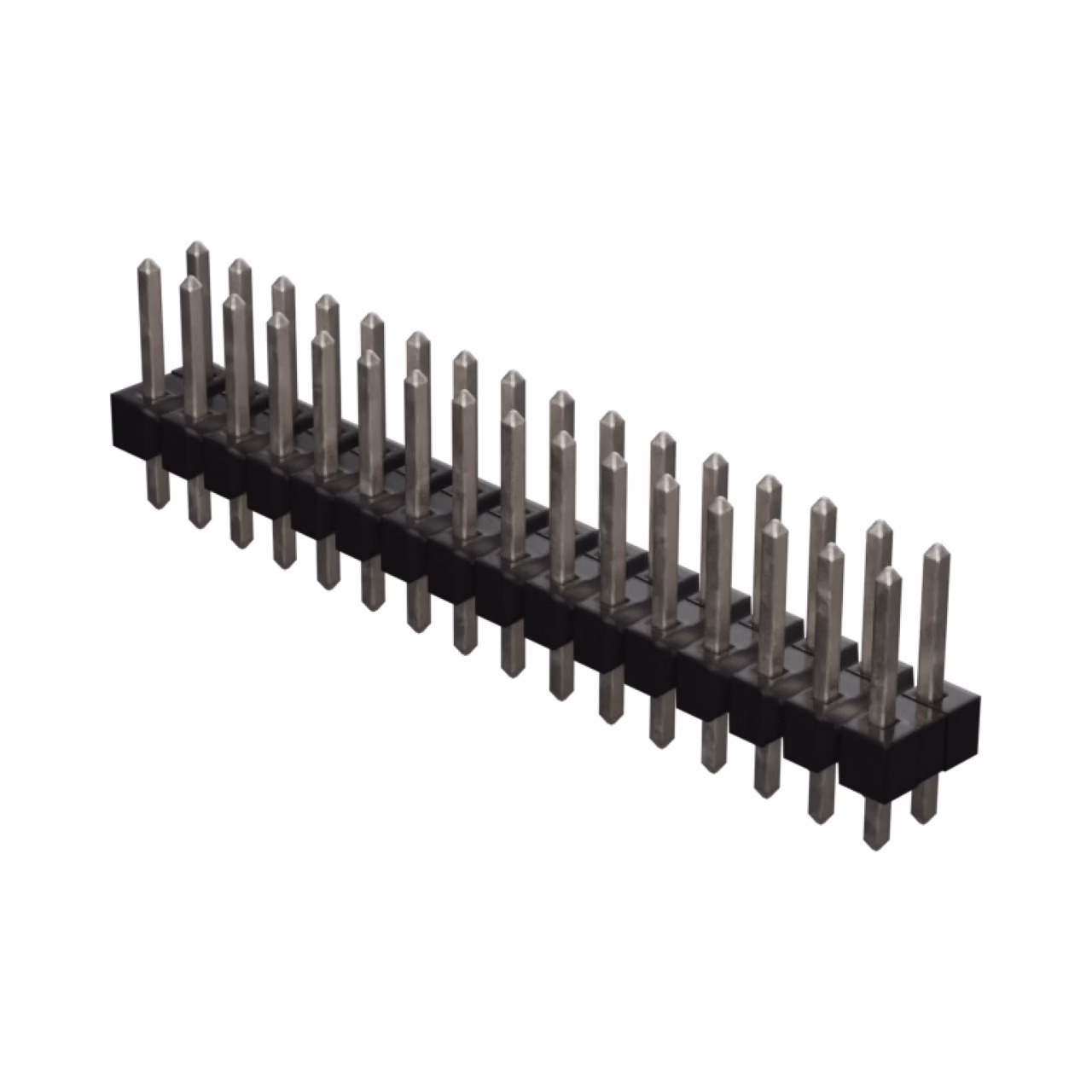 C-Grid Header, 2.54mm Pitch, Through Hole, Dual Row, Vertical, 32 Circuits, 2.54µm Tin (Sn) Plating, Tray Packaging, Lead-Free for sale
