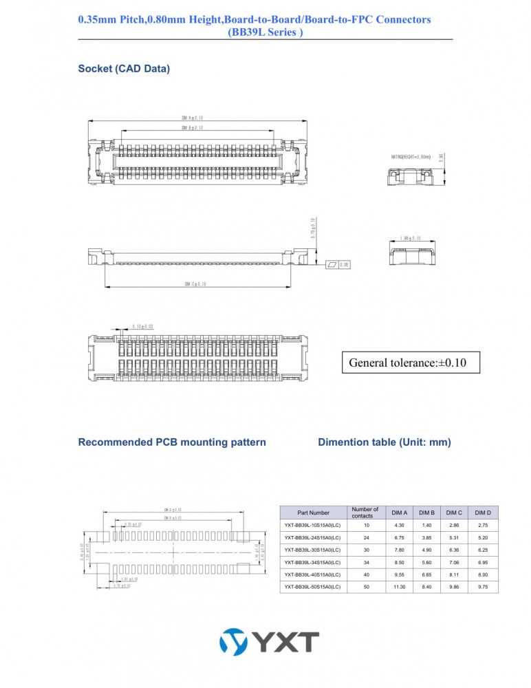 YXT BB39L technical document page 6