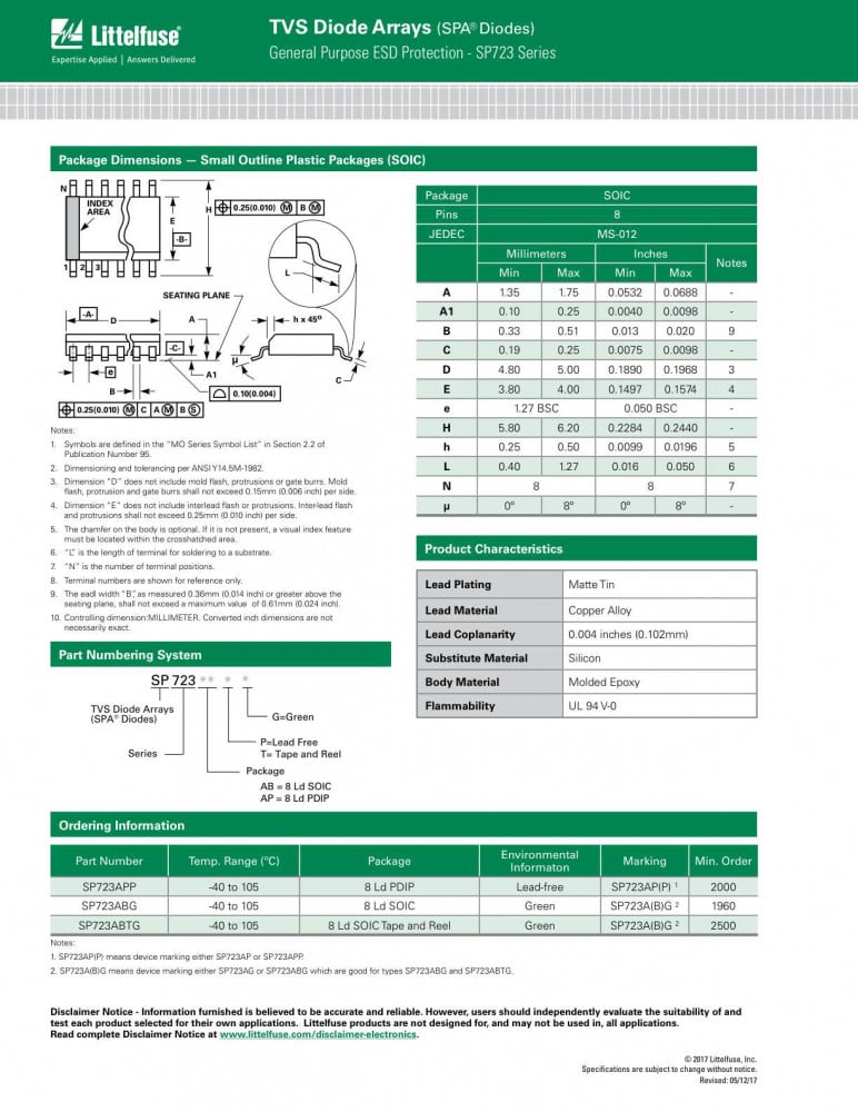 SP723ABG datasheet page 6