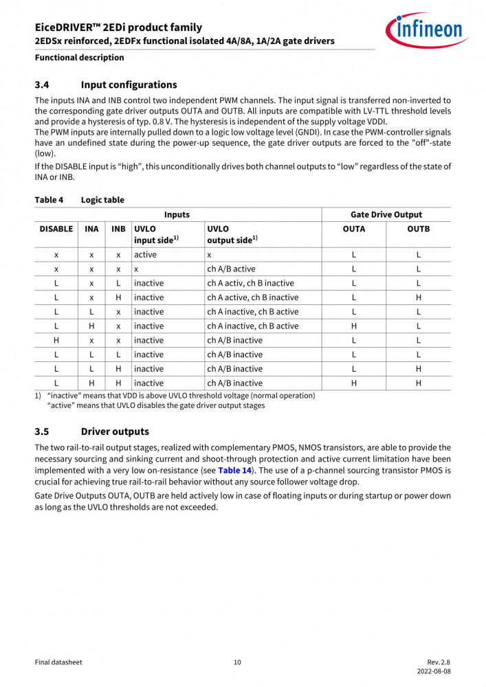 Infineon 2EDi datasheet page 10