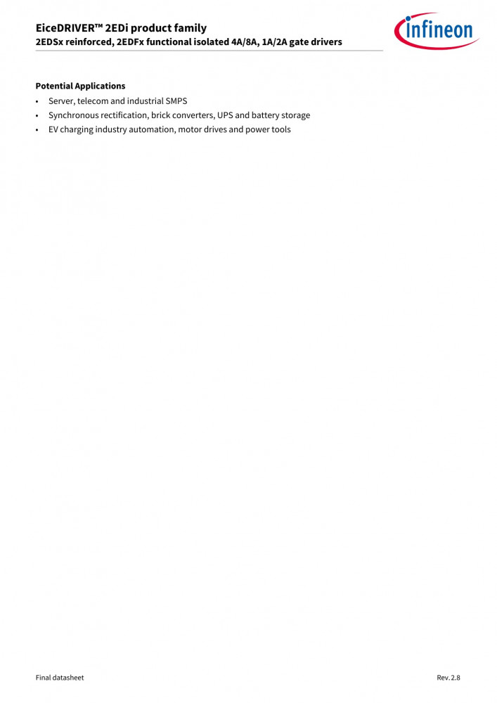 Infineon 2EDi datasheet page 2