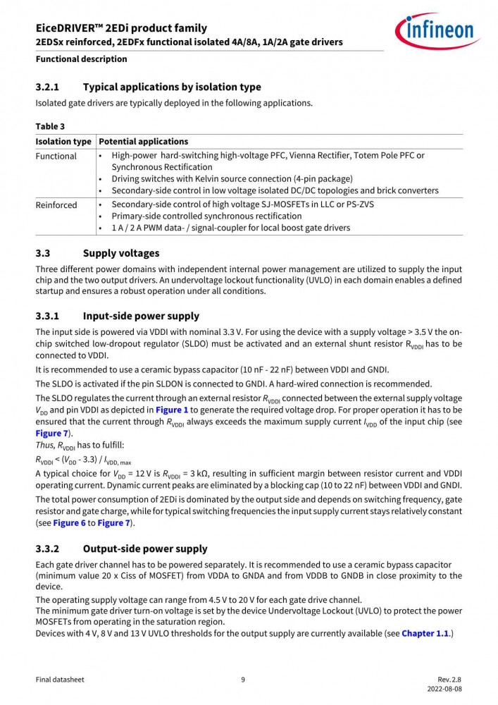 Infineon 2EDi datasheet page 9