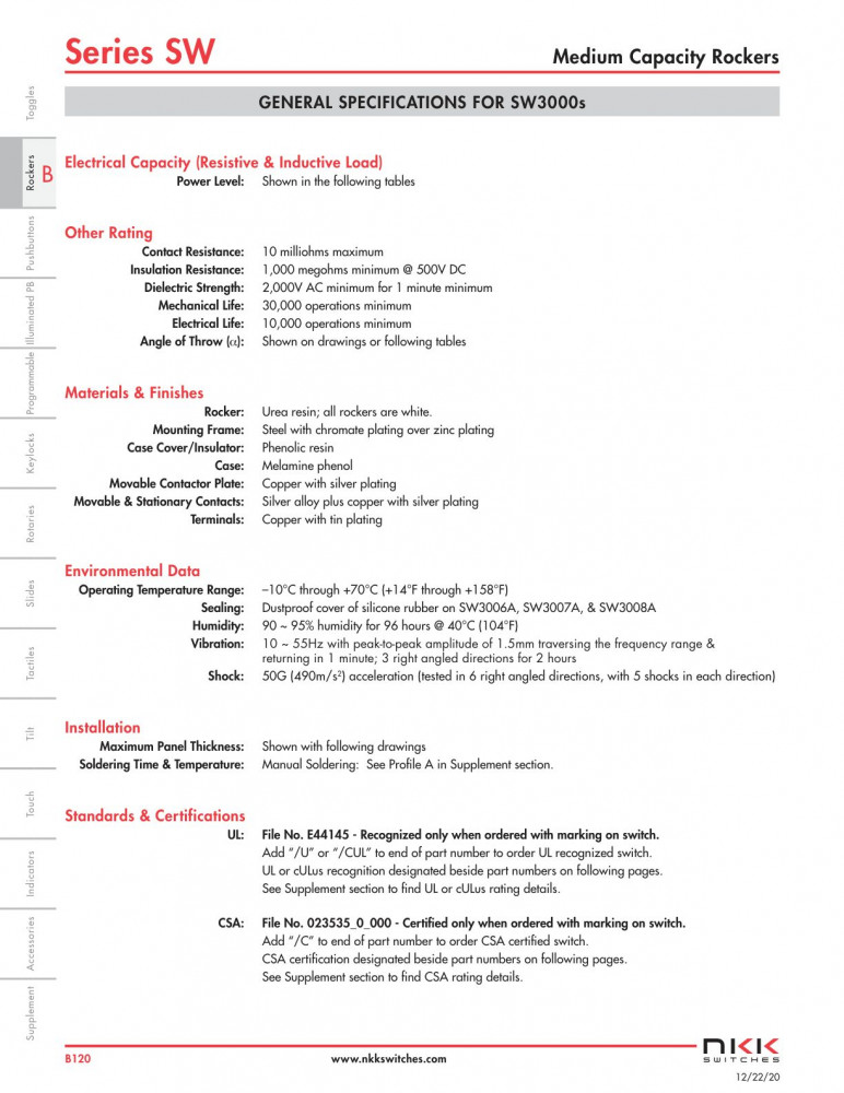 SW3822D technical document page 1