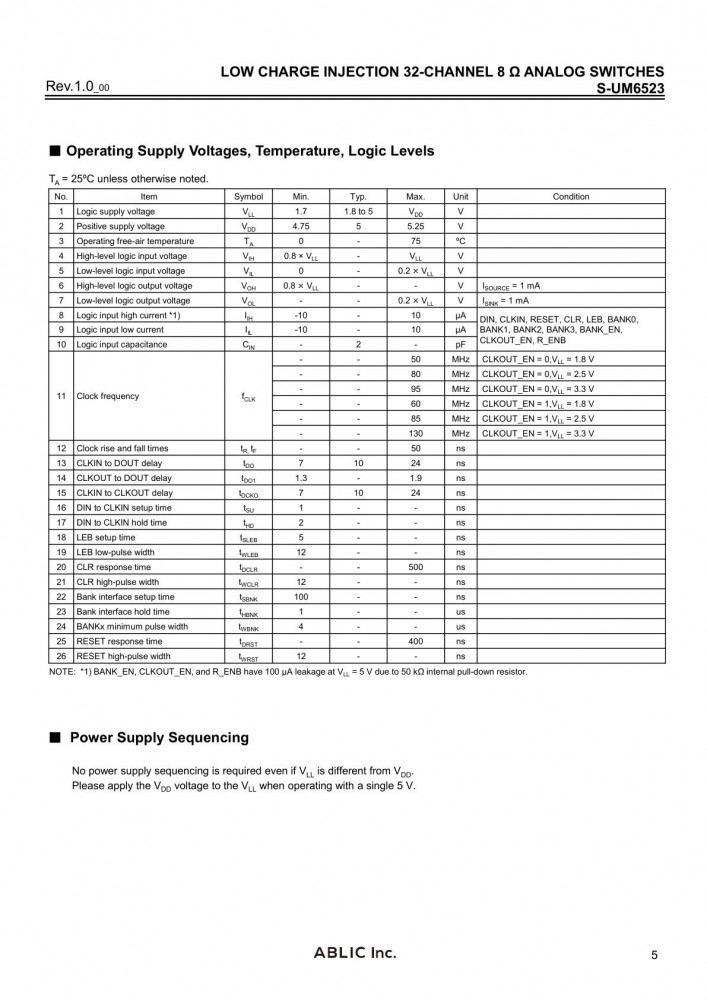 S-UM6523 datasheet page 5