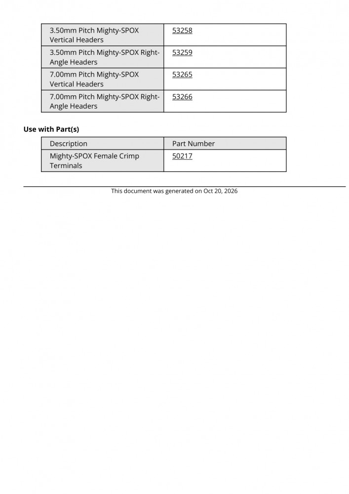 MOLEX 510670200 technical document image 3