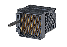 Impact 100 Ohm 6 Pair RAM Right-Angle Header, Unguided, Open Endwall, 14  Columns, 252 Circuits, Pin Length 4.90mm, Plated Through Hole Dimension  0.39mm, Lead Free