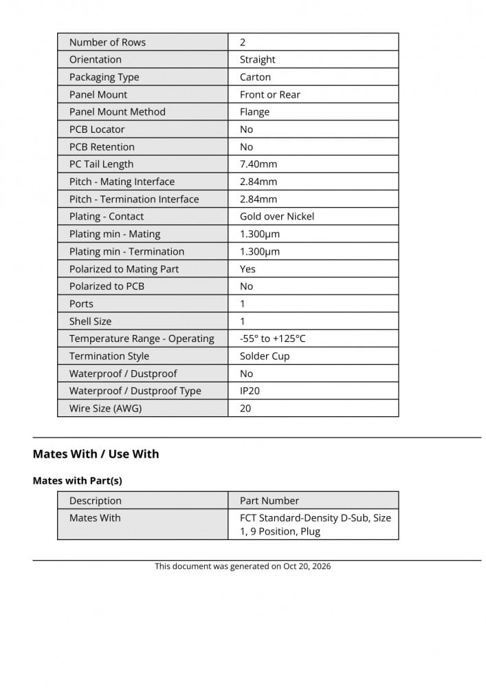 MOLEX 1731140055 drawing preview, page 3