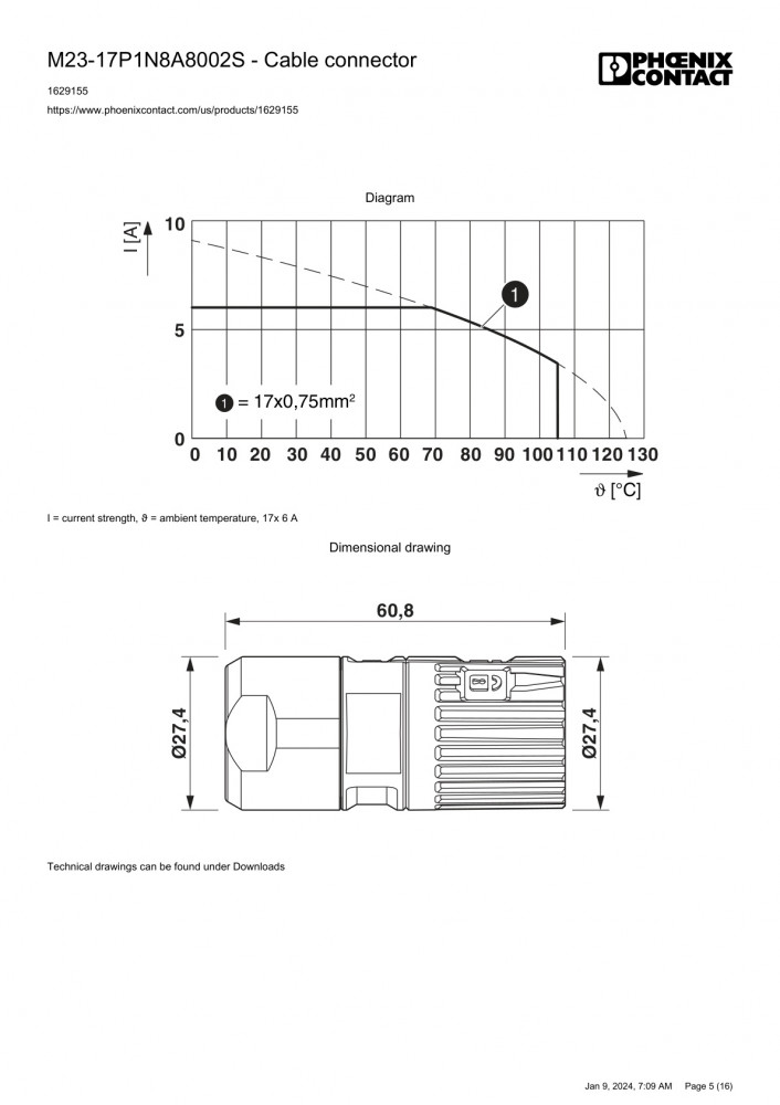 Phoenix Contact 1629155 technical document page 5