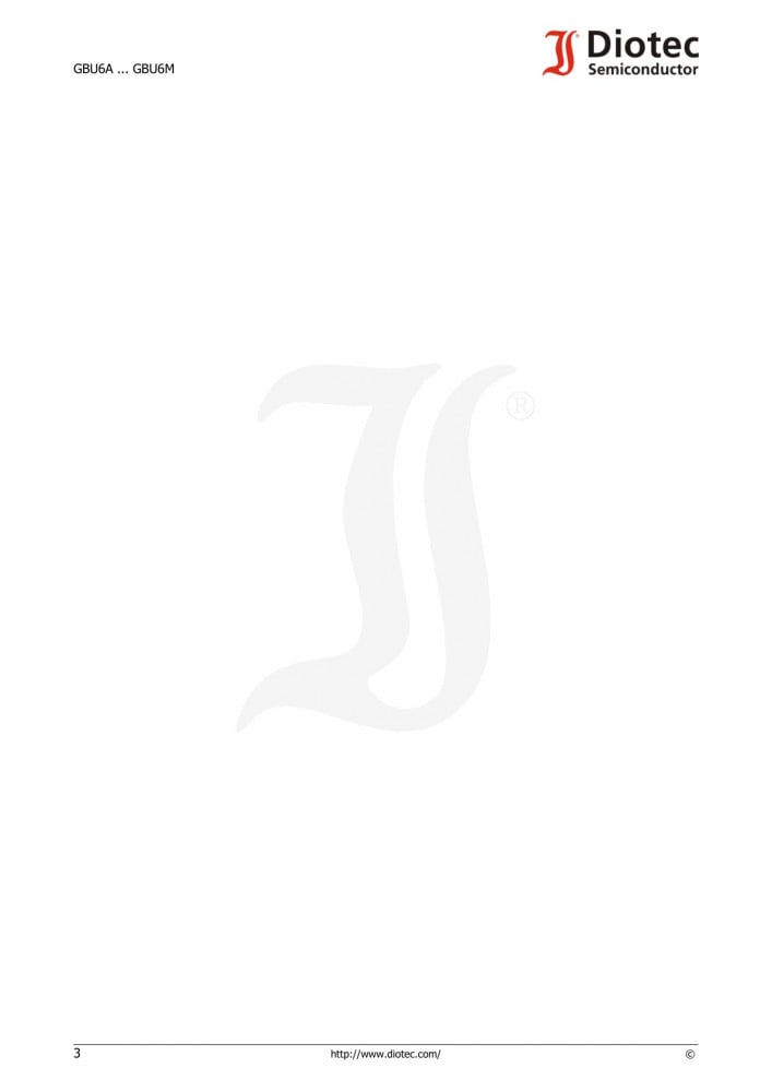 GBU6D-T technical document page 3