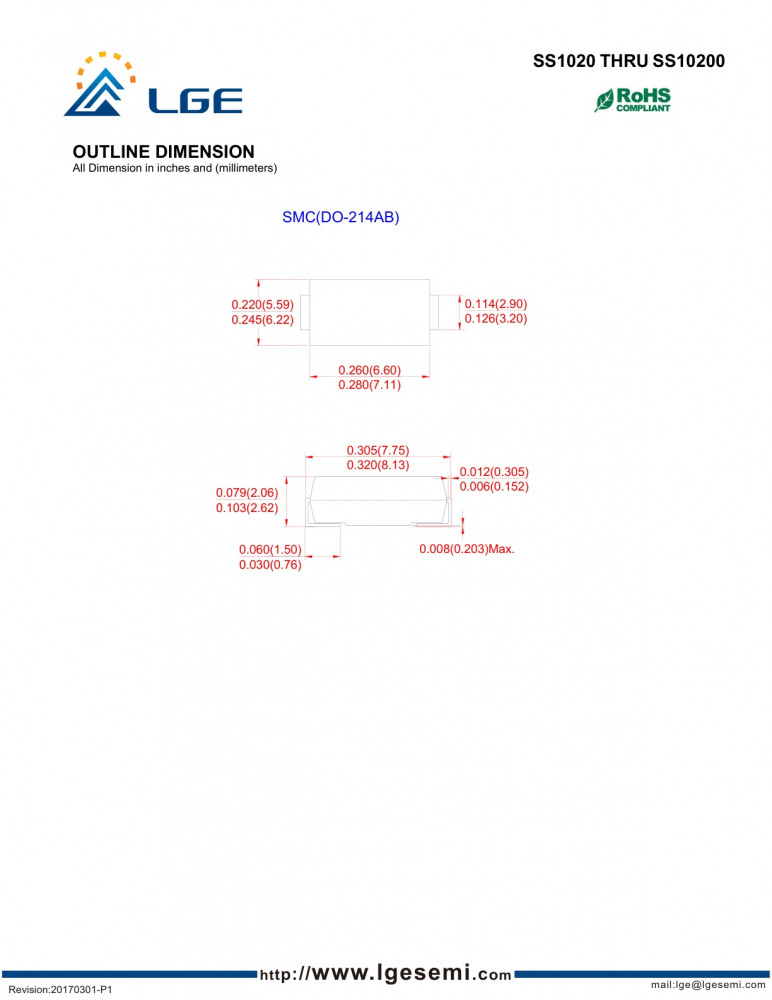 LGE SS10100 datasheet page 3