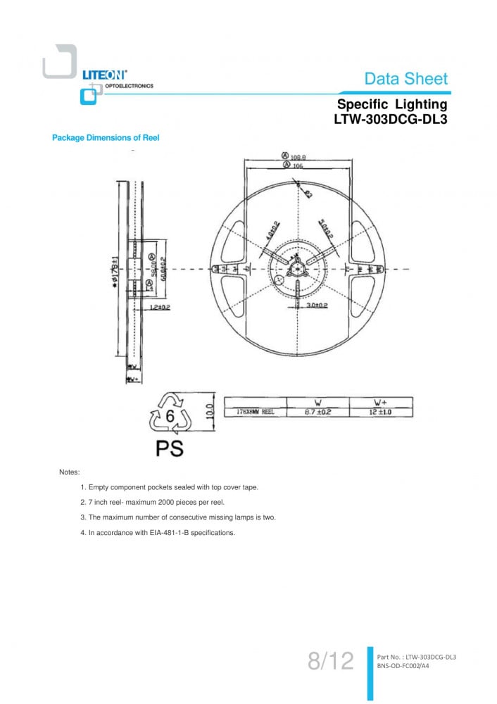 LTW-303DCG-DL3 datasheet page 9