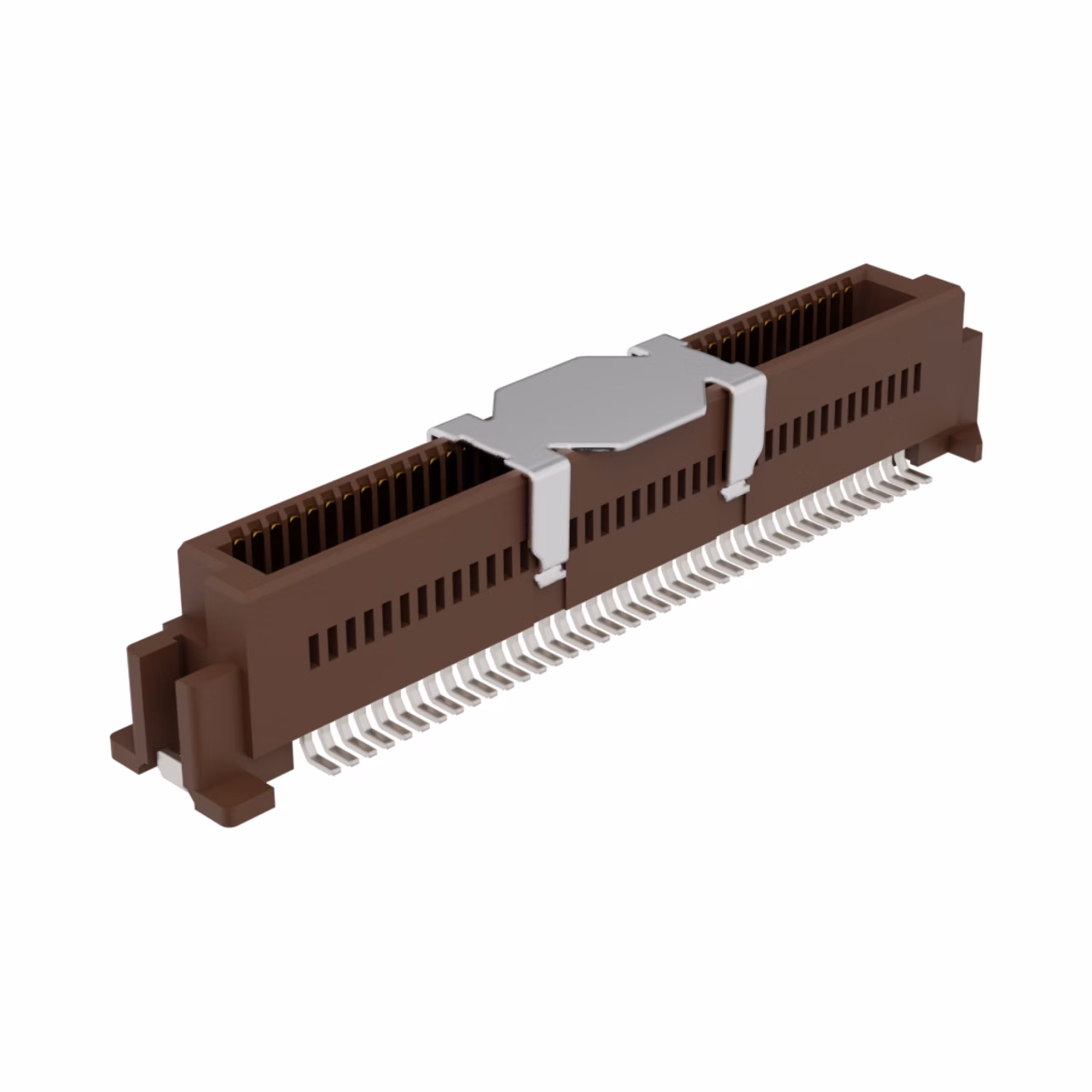 SlimStack Board-to-Board Connector, 0.635mm Pitch, 0.635 Series, Plug, 7.00 or 13.00mm Mated Height, 6.40mm Mated Width, 80 Circuits for sale