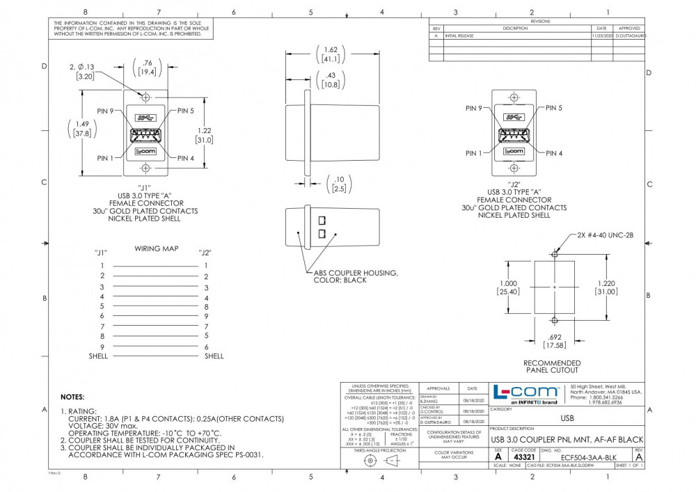 ECF504-3AA-BLK technical document preview
