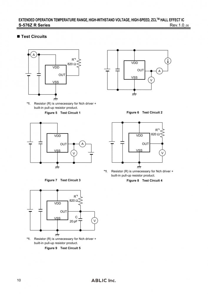 S-576ZNL1R-L3T2U datasheet page 10
