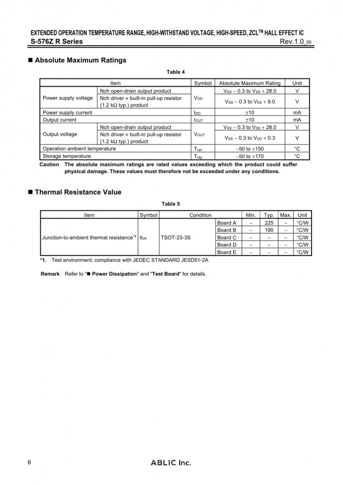 S-576ZNL1R-L3T2U datasheet page 6