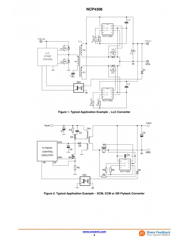 NCP4308 datasheet page 2