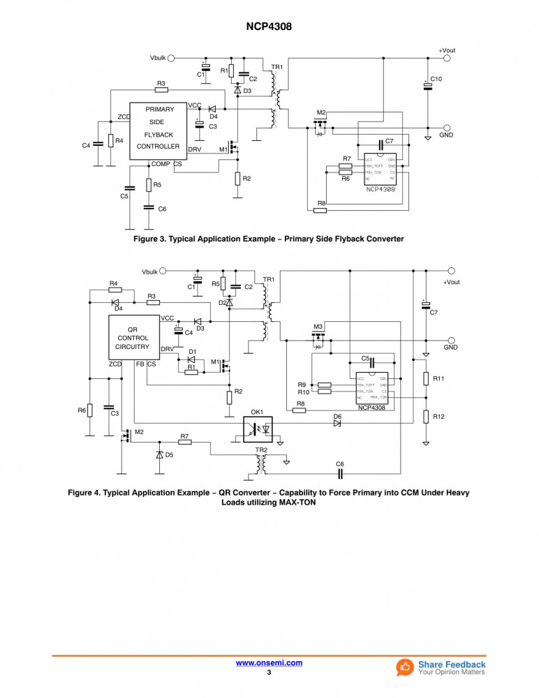 NCP4308 datasheet page 3