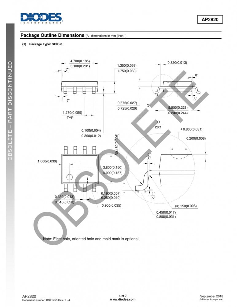 AP2820 datasheet page 4