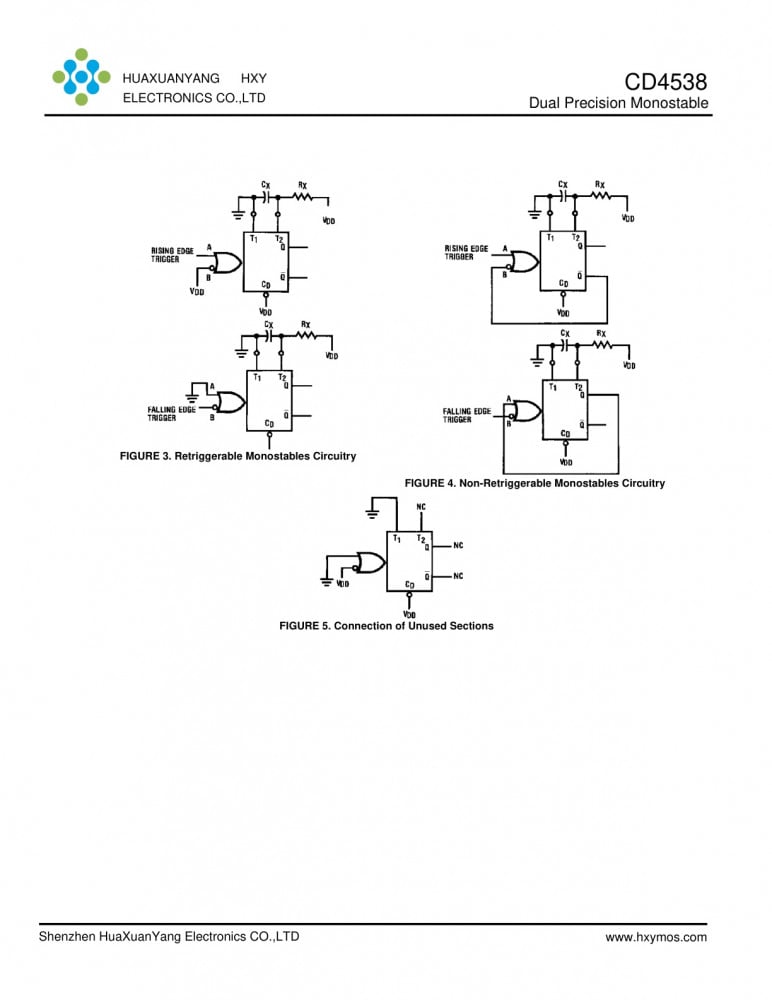 CD4538-HXY datasheet page 4