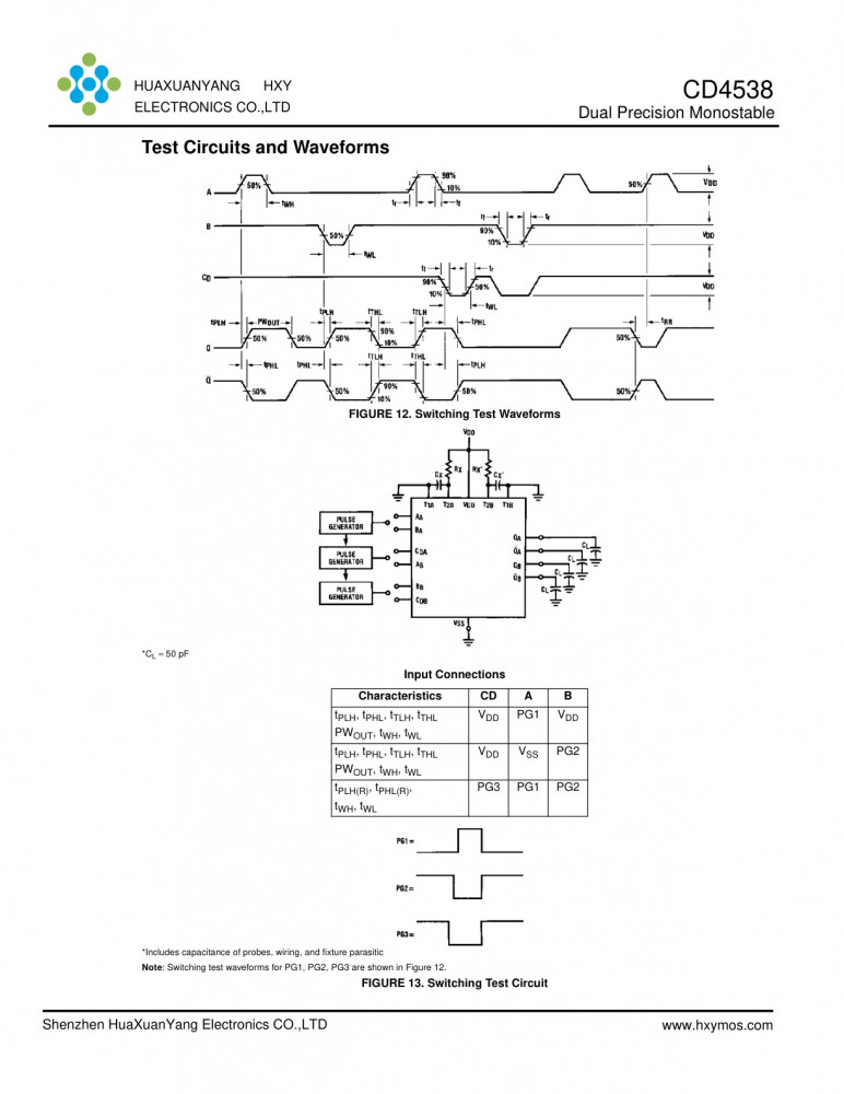 CD4538-HXY datasheet page 8