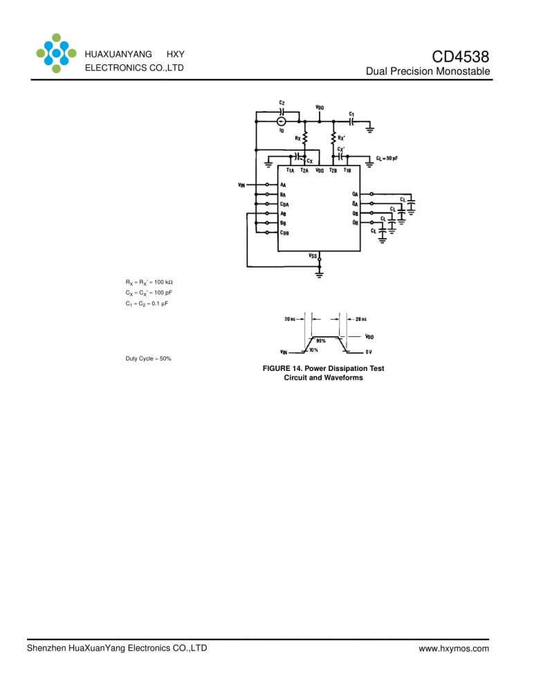 CD4538-HXY datasheet page 9