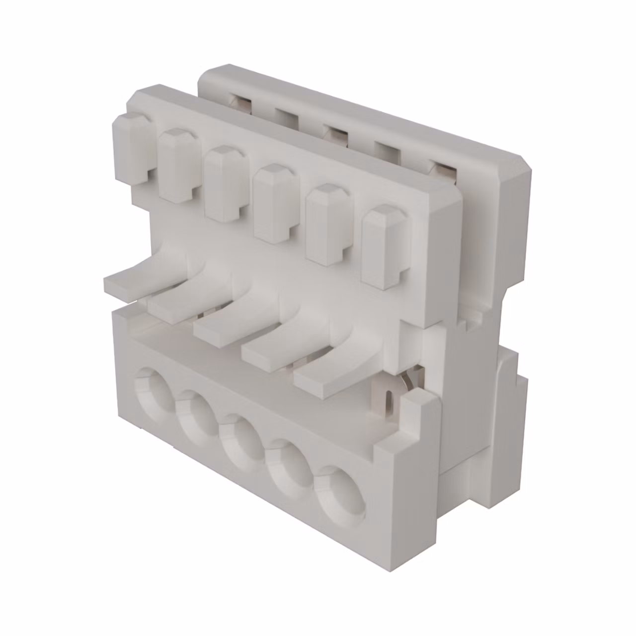 Appli-Mate RAST 2.5 Connector, 5.00mm Pitch, Female, 3 Circuits, All Position Keys, Open Endwalls, Zeus Housing for sale