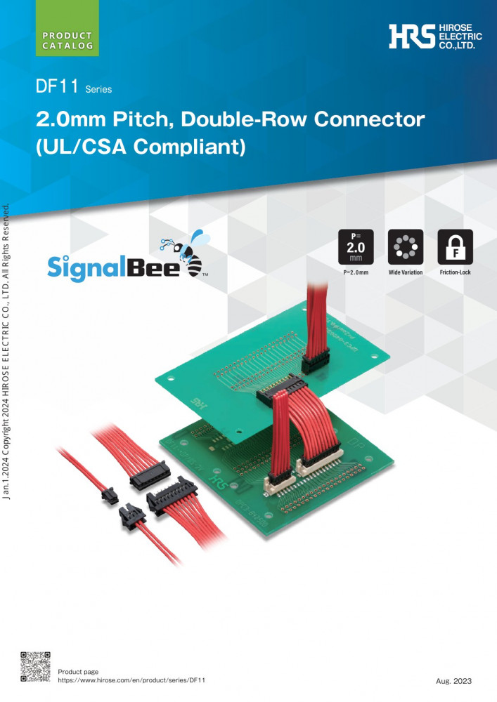 HRS DF11 datasheet page 1
