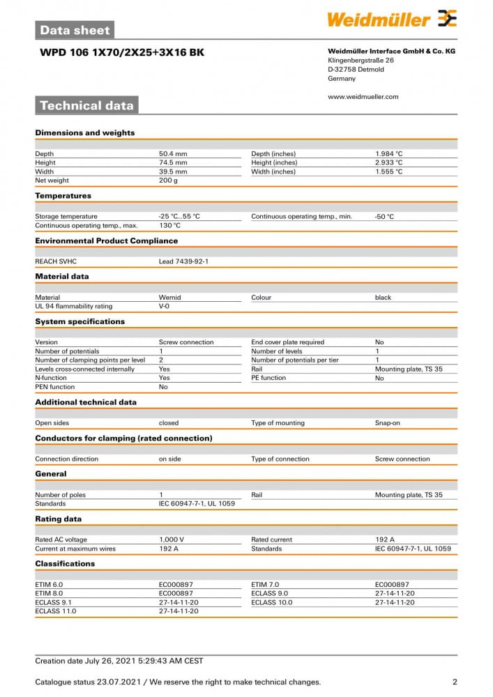WEIDMULLER 2725440000 document page 2