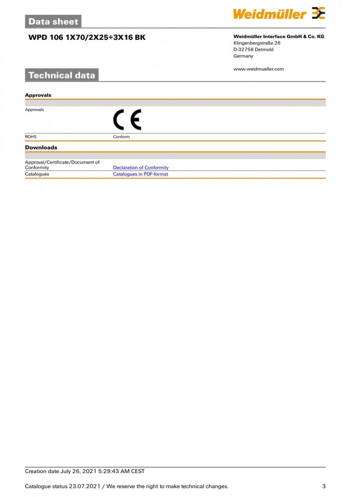 WEIDMULLER 2725440000 document page 3