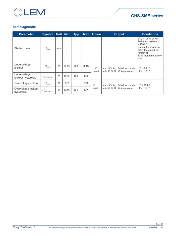 GHS 16-SME datasheet page 3