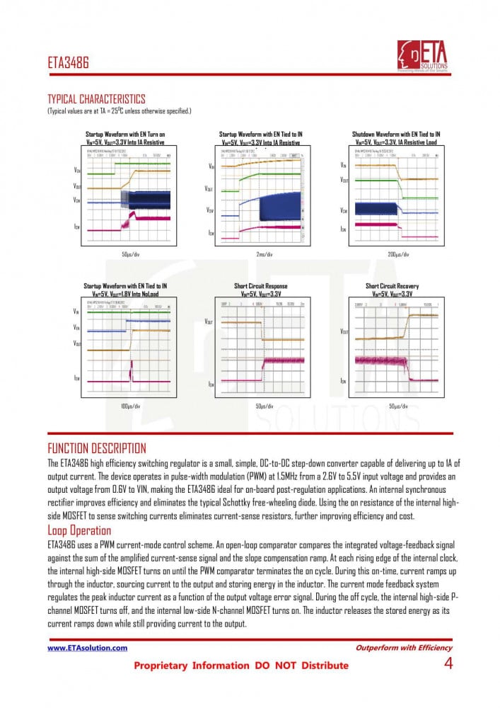 ETA3486S2F datasheet page 4
