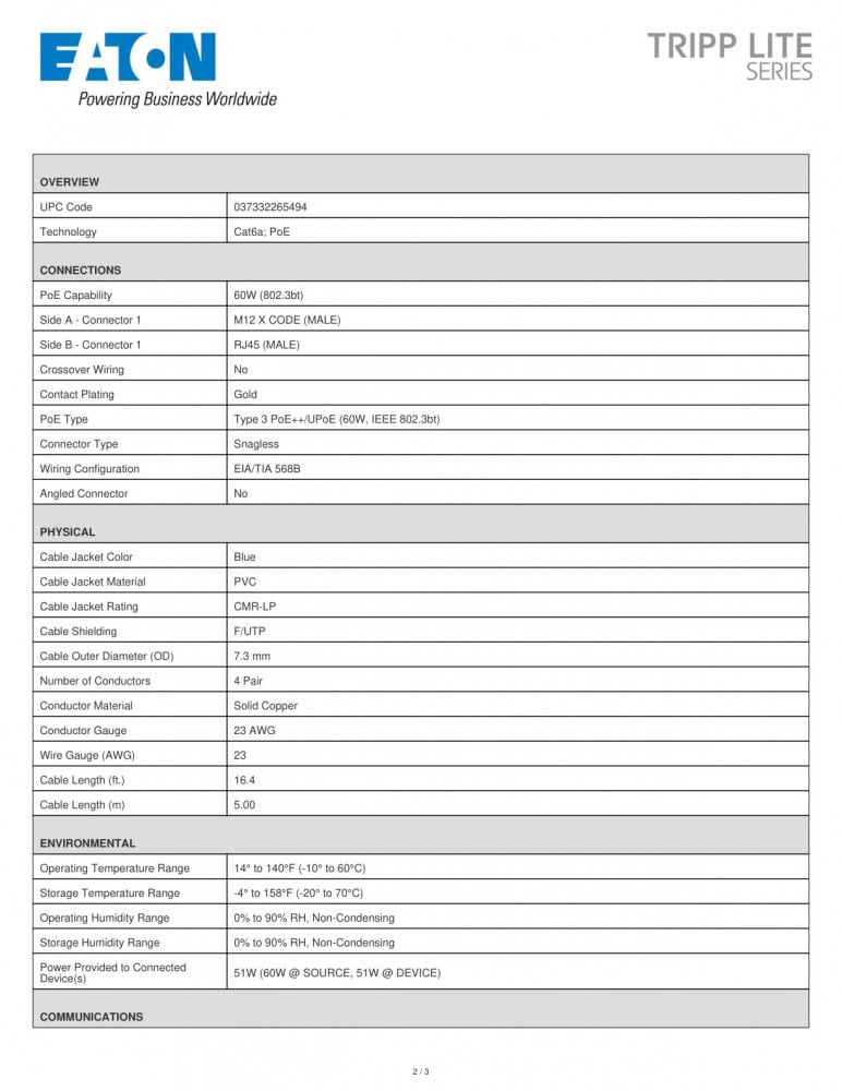 NM12-6A2-05M-BL technical document page 2