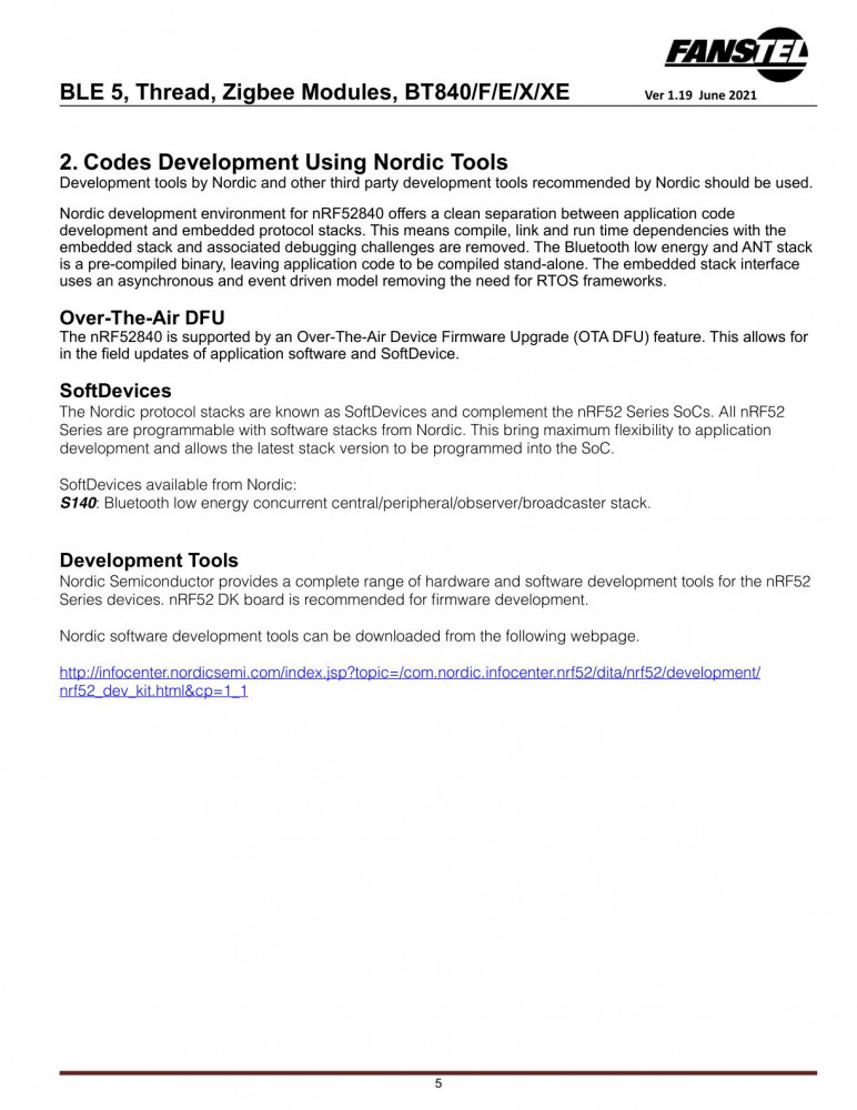 BT840F documentation page 5