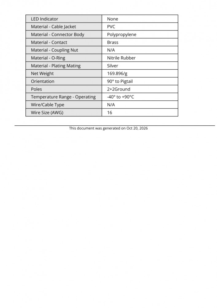 MOLEX 121040 series product drawing, page 3