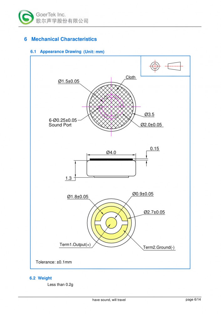 B4013AM423-008 datasheet page 6