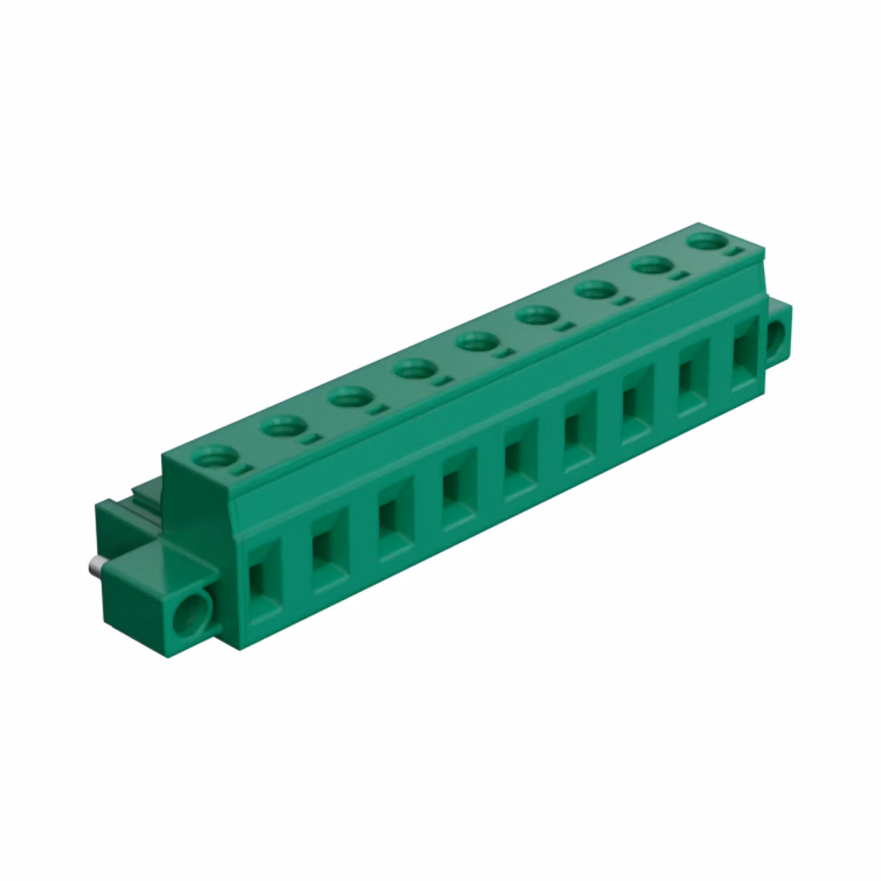 3.50mm Pitch Eurostyle Vertical PCB Pin Header, Breakable, 5 Circuits