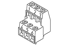 5.08mm Pitch Beau Eurostyle Low Profile, Two Level Terminal Block, Modular, 10 Circuits